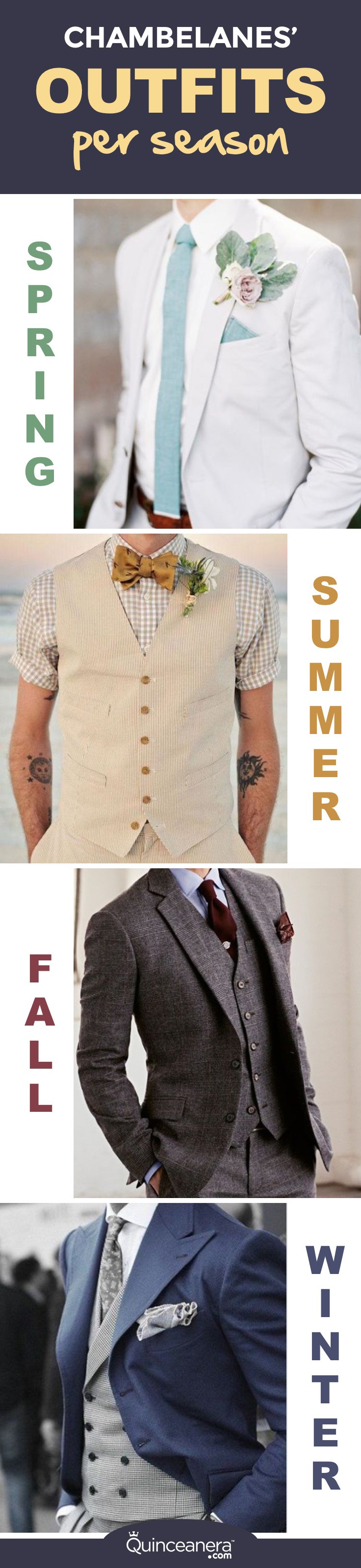 Style Trend: Chambelanes Outfits Per Season
