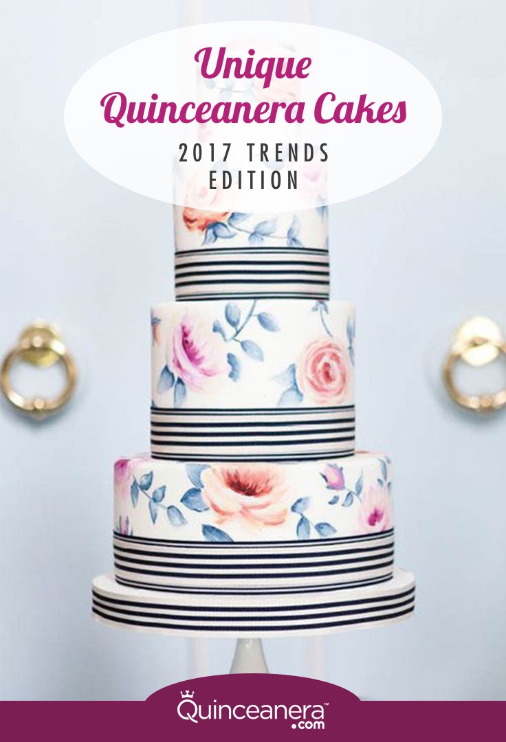 Unique Quinceañera Cakes: 2017 Trends Edition
