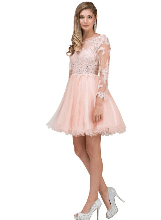 10 Seasonal Short Dresses for your Damas - Quinceanera